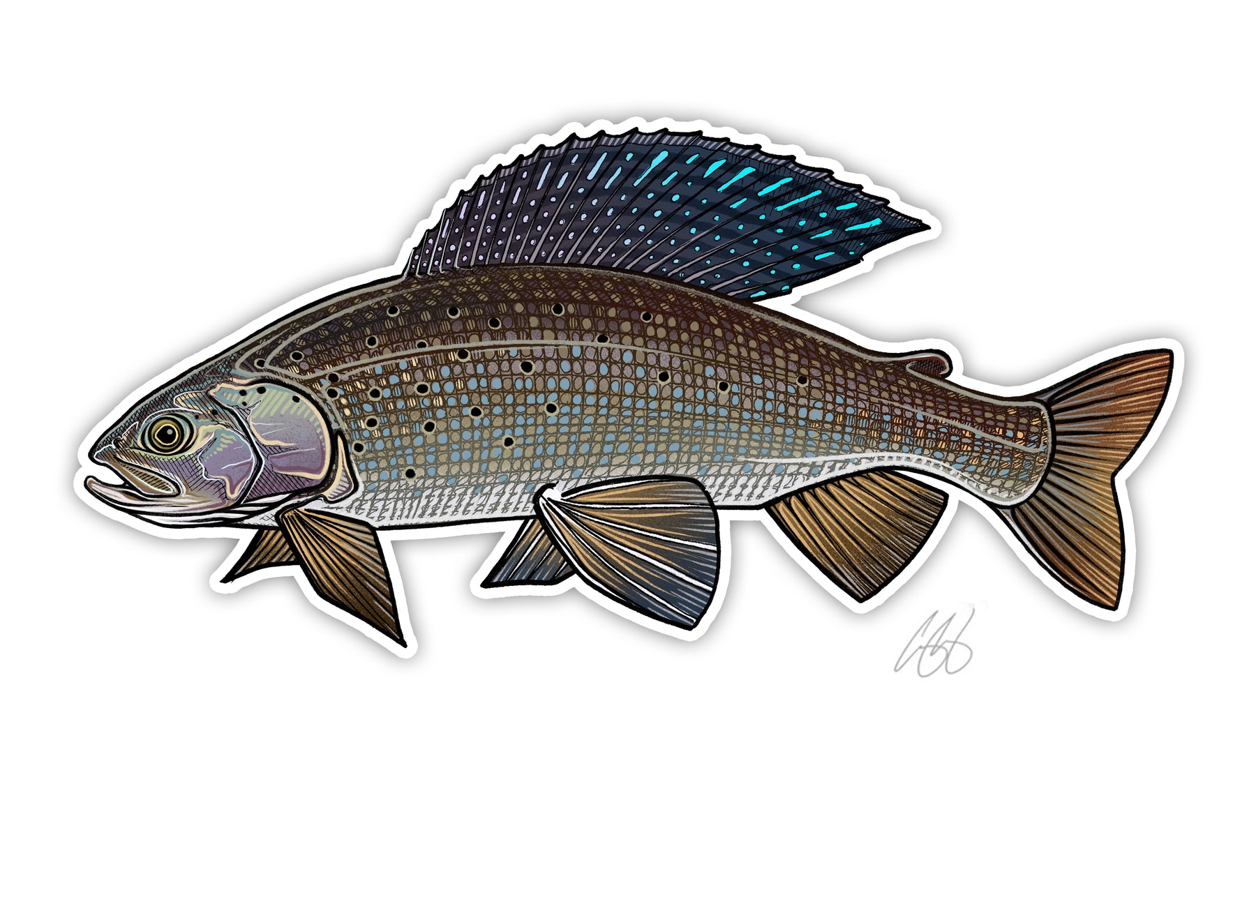 Fish Decals– Underwood Creative LLC