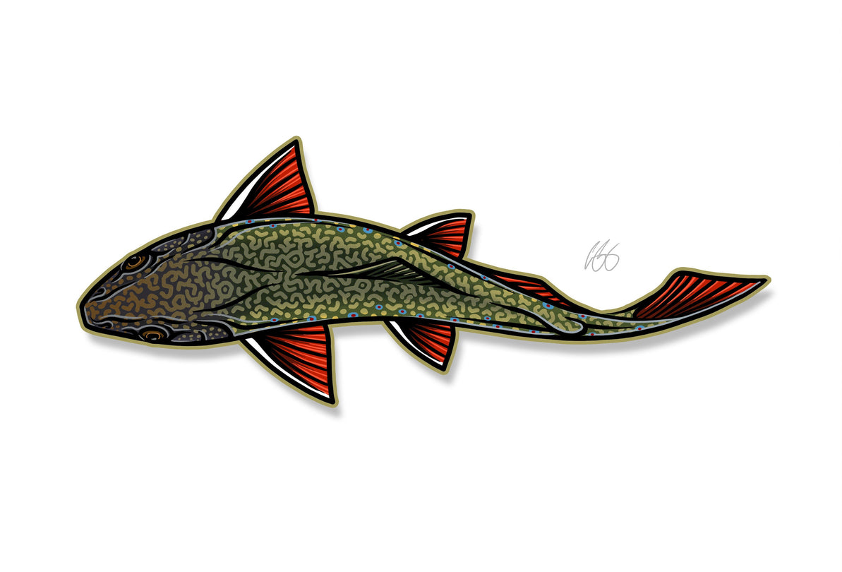 Swimming Brook Decal– Casey Underwood Artwork & Design
