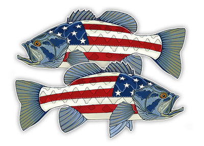 Oversized Fish Decals– Casey Underwood Artwork & Design